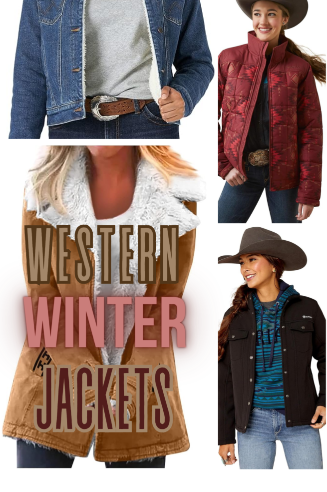 Western Winter Jackets: Coats for the Cold-Weather Cowgirl-Shop Now ...