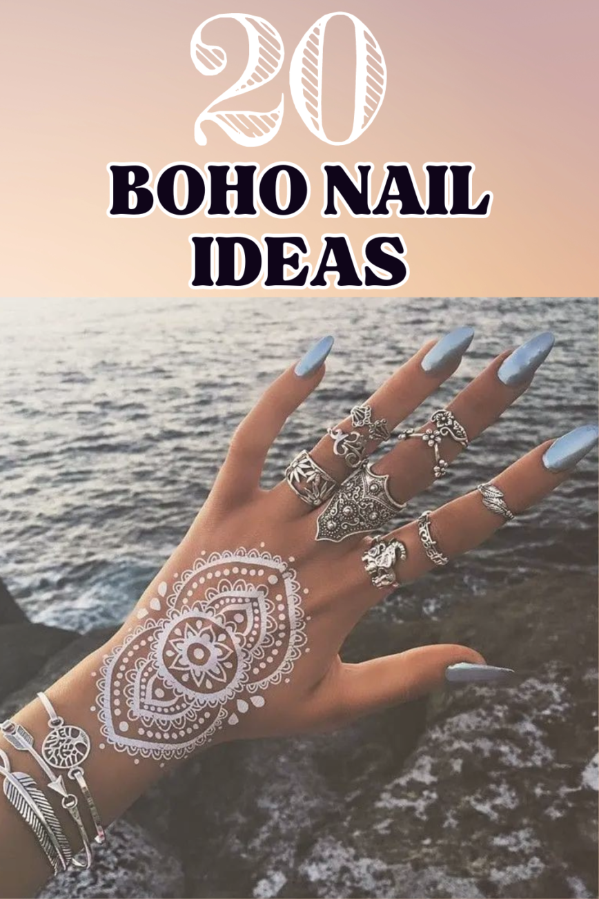 Beautiful Boho Nail Designs – You Can Easily Do at Home