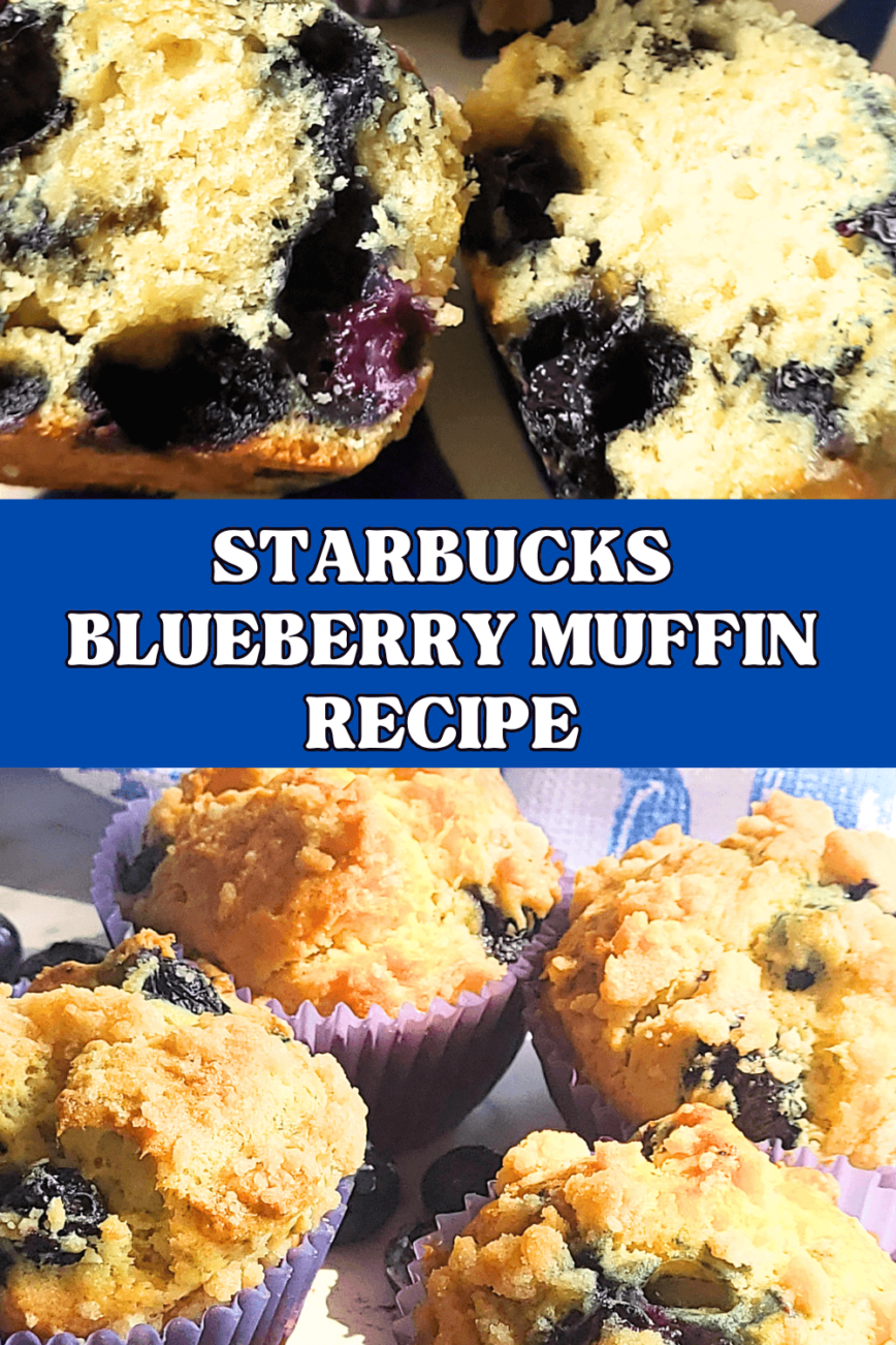 Easy Blueberry Muffin Recipe Starbucks Copycat (so good)