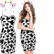 Easy Cow Makeup for Halloween and Cute Costume Ideas