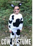 Easy Cow Makeup for Halloween and Cute Costume Ideas